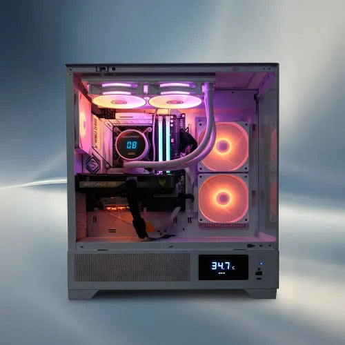 Arctic Sentinel RTX 5060 PC Build - Microcenter India